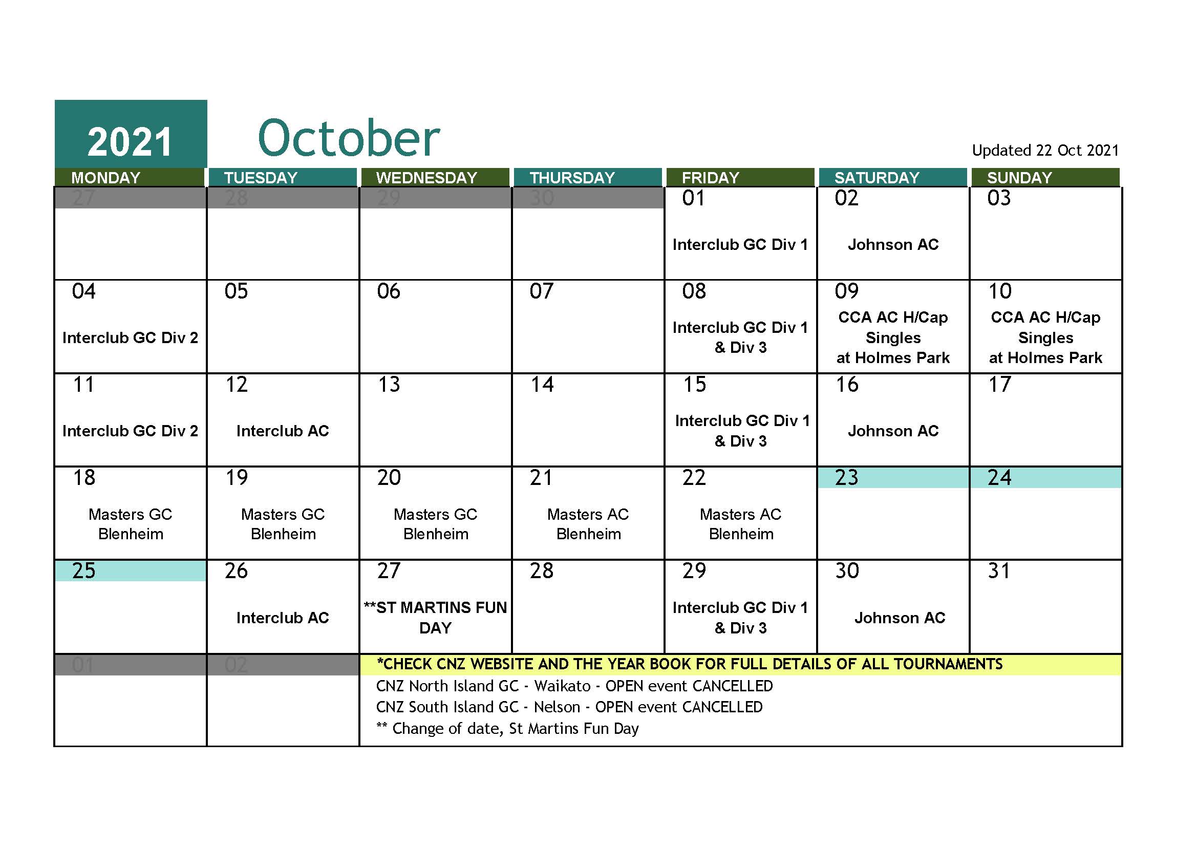 cca-calendar-2021-10 | Croquet Canterbury
